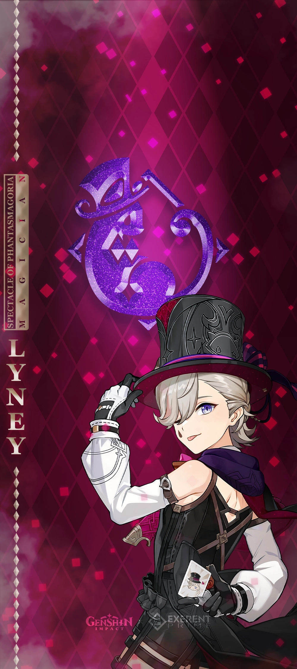 Lyney [Wallpaper] by me Genshin Impact | HoYoLAB