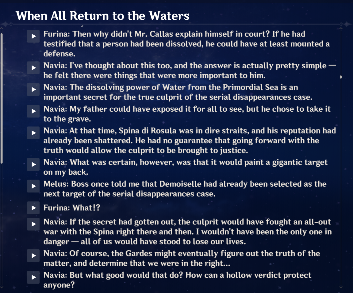 About Clorivia: Genshin Impact | HoYoLAB