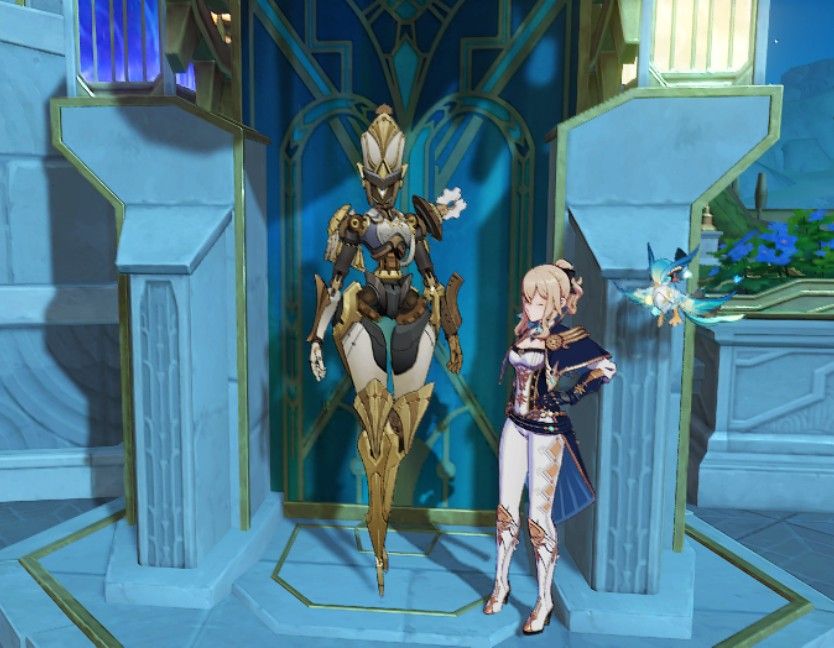 posing with the fontaine girlie Genshin Impact | HoYoLAB