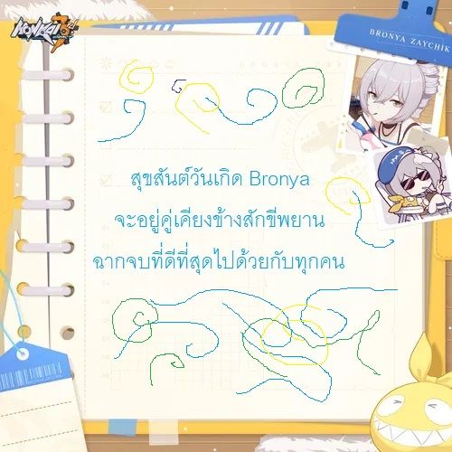 สุขสันต์วันเกิด บรอนย่า!!! Asia UID : 11568744 Honkai Impact 3rd | HoYoLAB