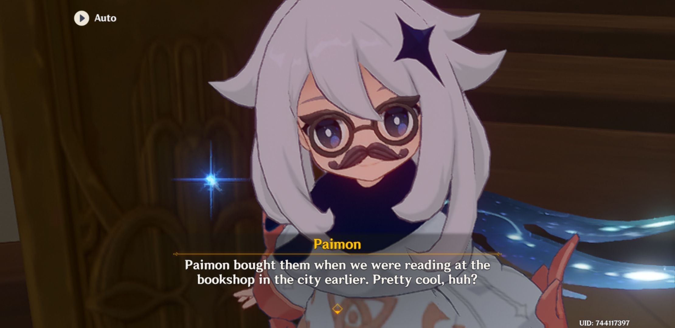 Is it just me or is paimon looking a little scary 😭😭 Genshin Impact ...