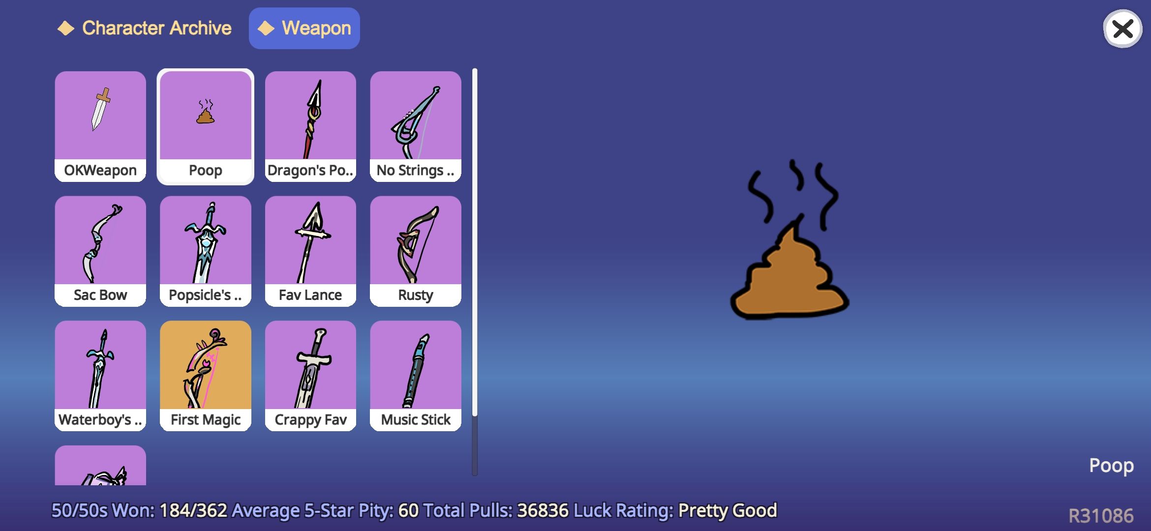 Check Out The New Weapon Banner In Silly Wisher | HoYoLAB