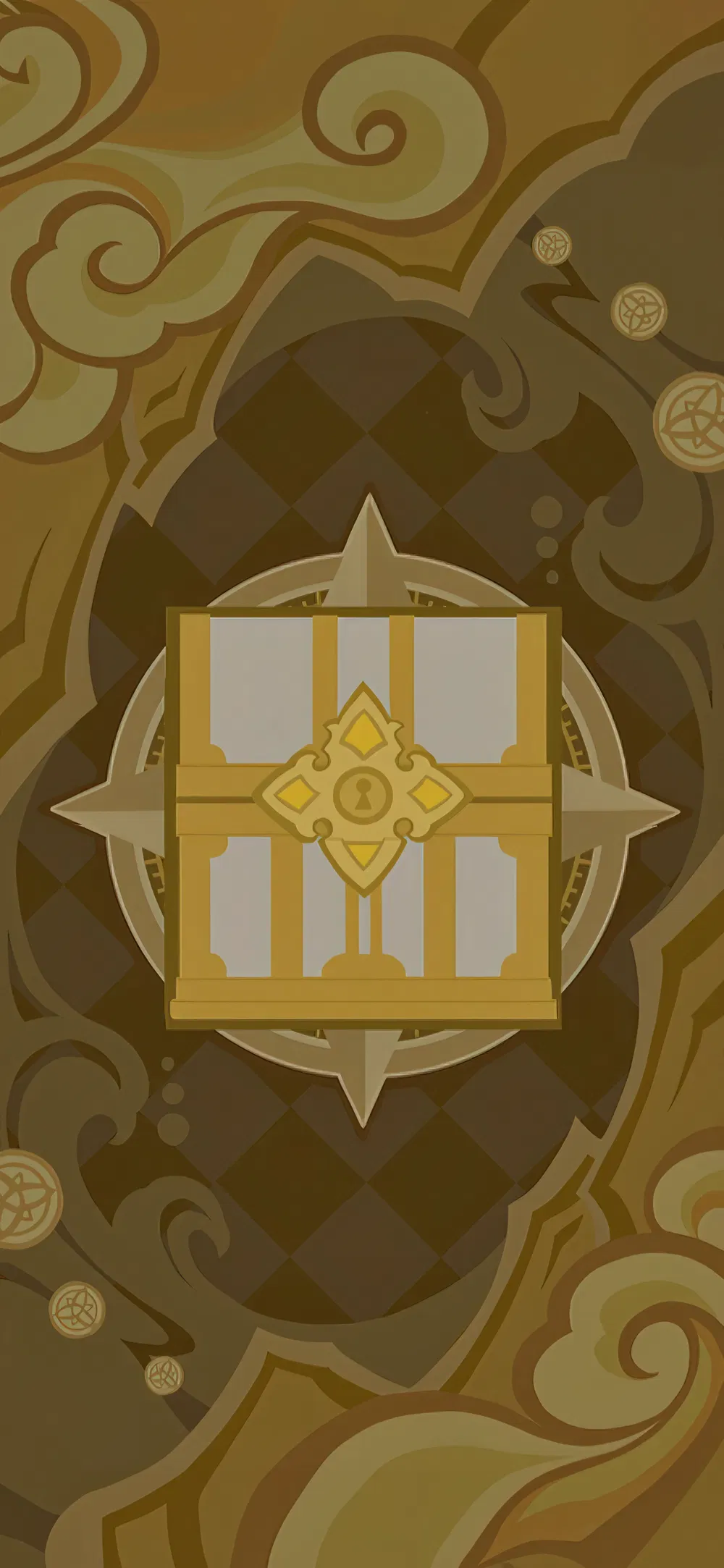 Genius Invokation TCG Card Back Wallpaper Collection 1 Genshin Impact ...