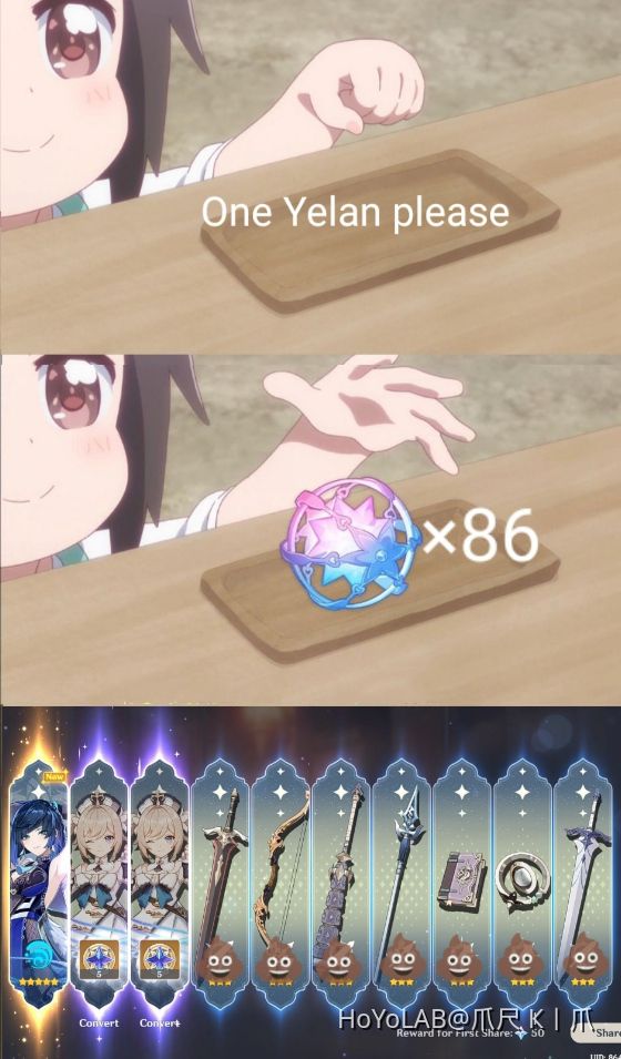 I got Yelan Genshin Impact | HoYoLAB