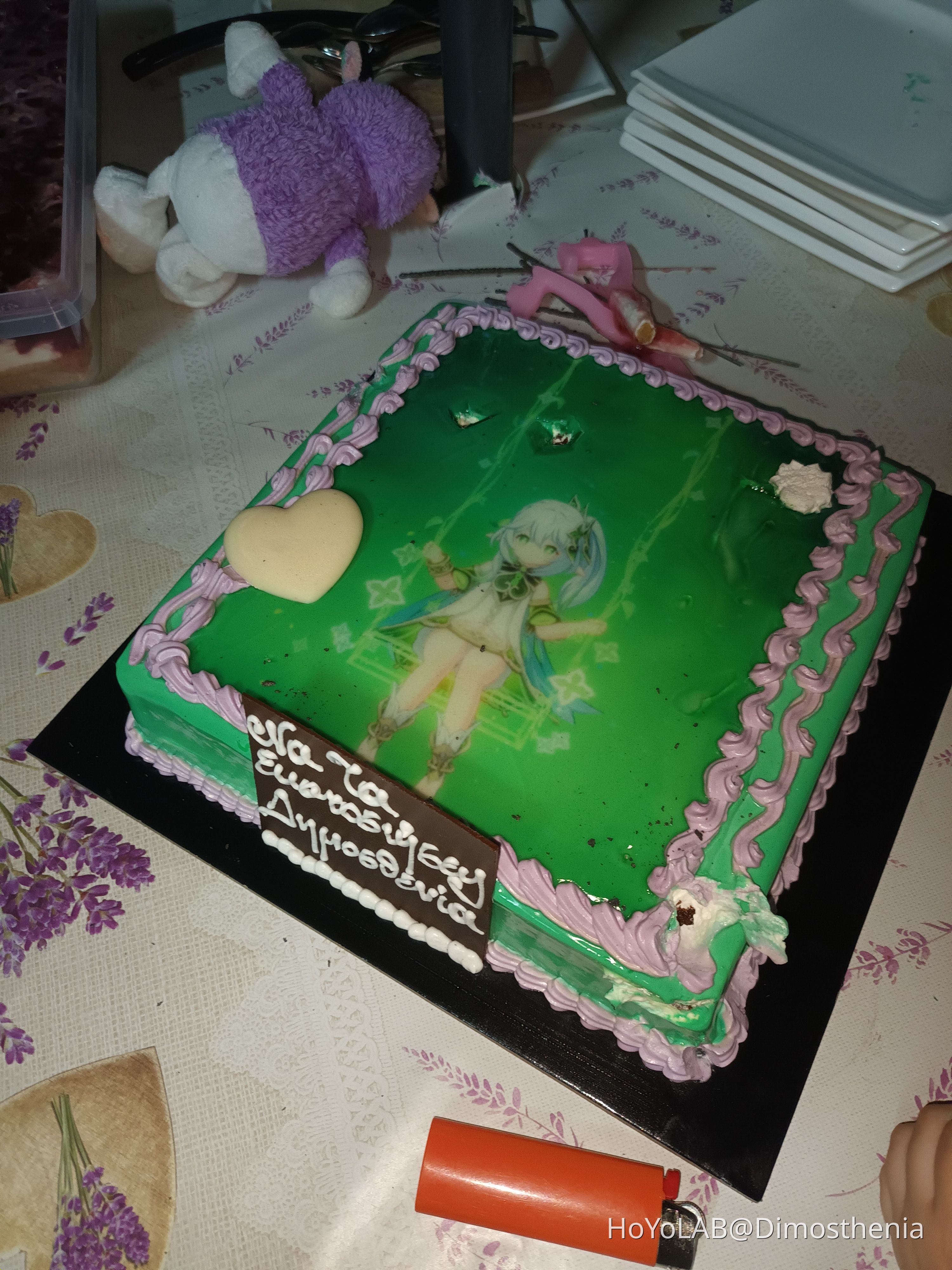 Nahida themed cake Genshin Impact | HoYoLAB