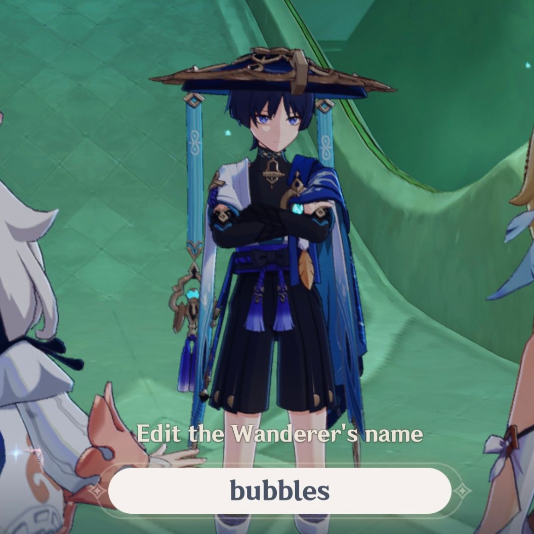 finally named my wanderer!! Genshin Impact | HoYoLAB