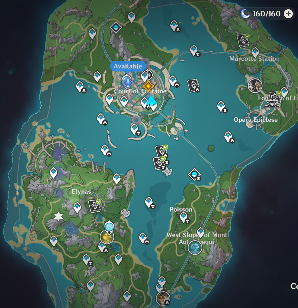 Fontaine waypoints Genshin Impact | HoYoLAB