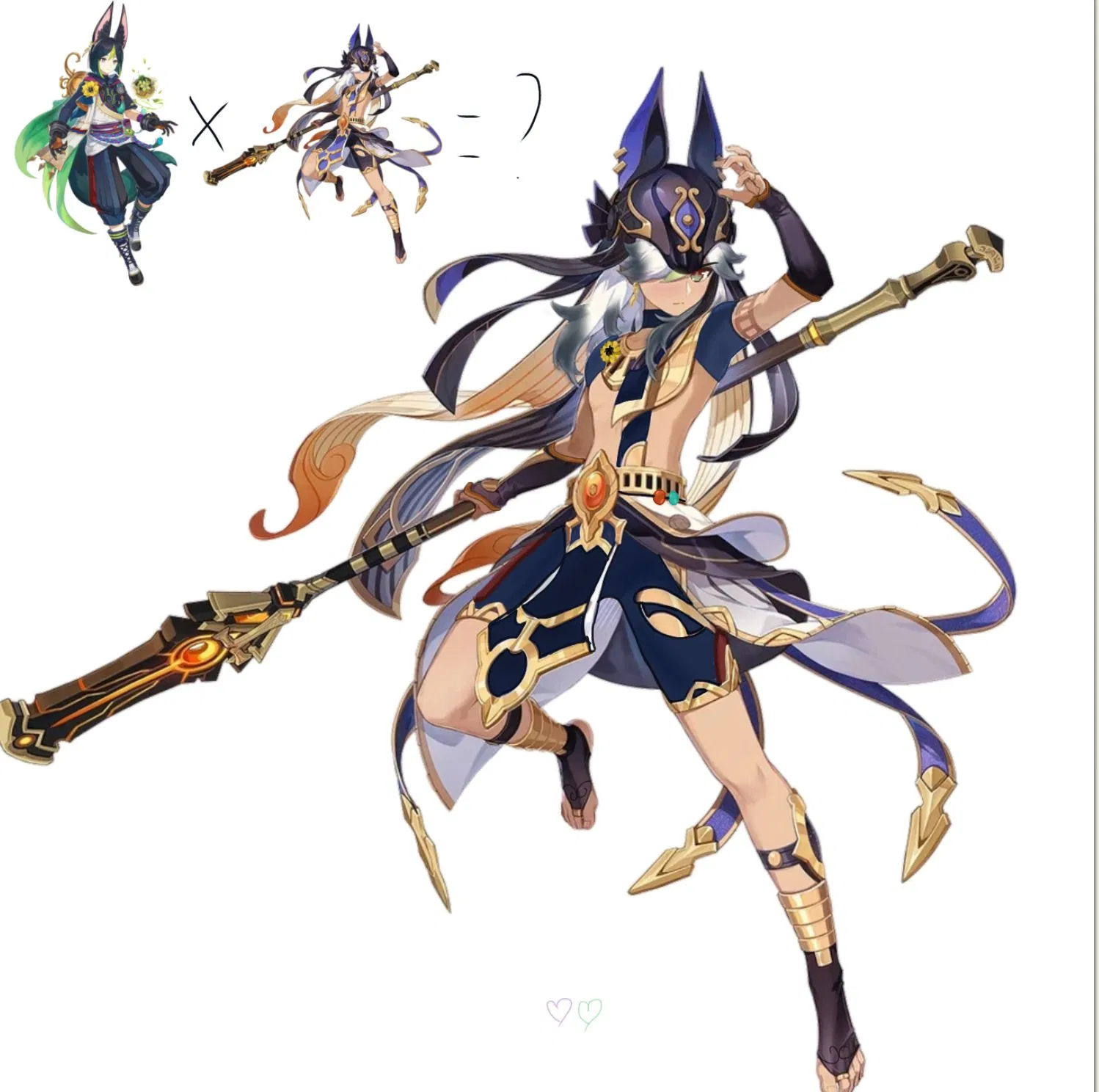 Cyno X tighnari design? Genshin Impact | HoYoLAB