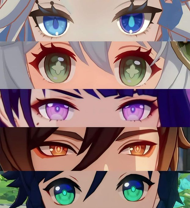Which Archon's eyes do you like best? Genshin Impact | HoYoLAB