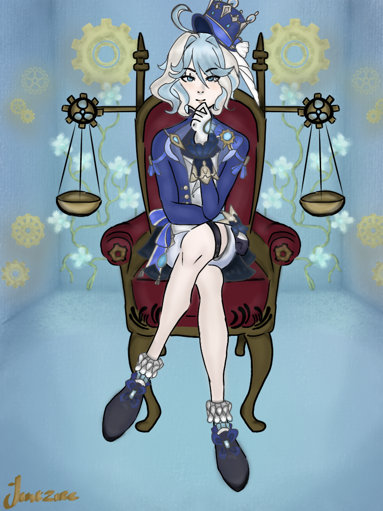 Folcalors; God of Justice (fanart) Genshin Impact | HoYoLAB