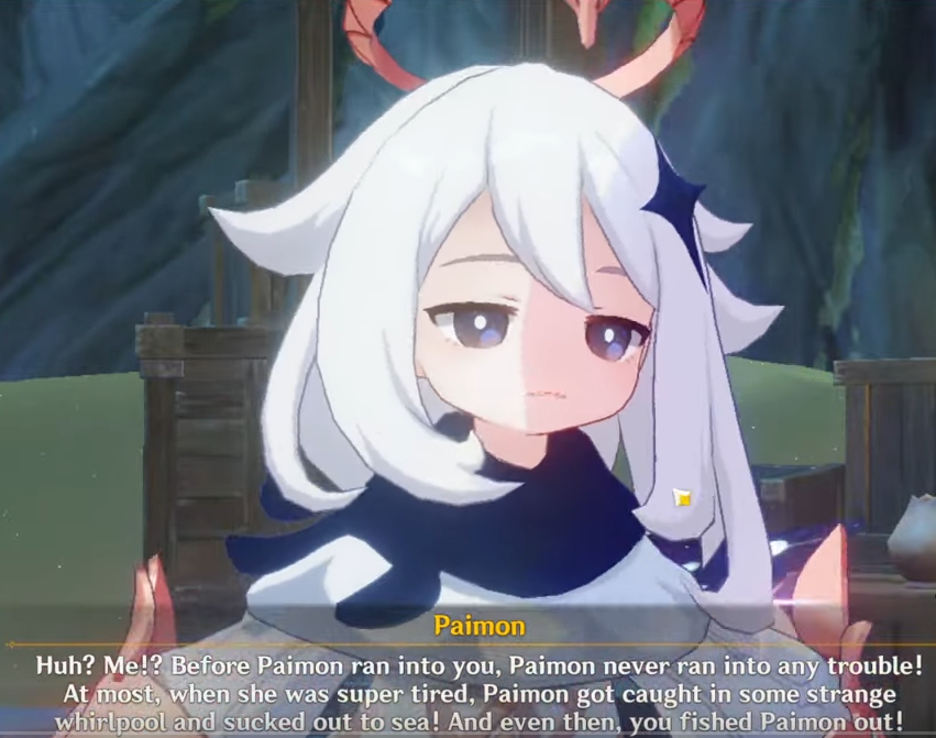 Paimon's solo adventures before meeting Traveler Genshin Impact | HoYoLAB