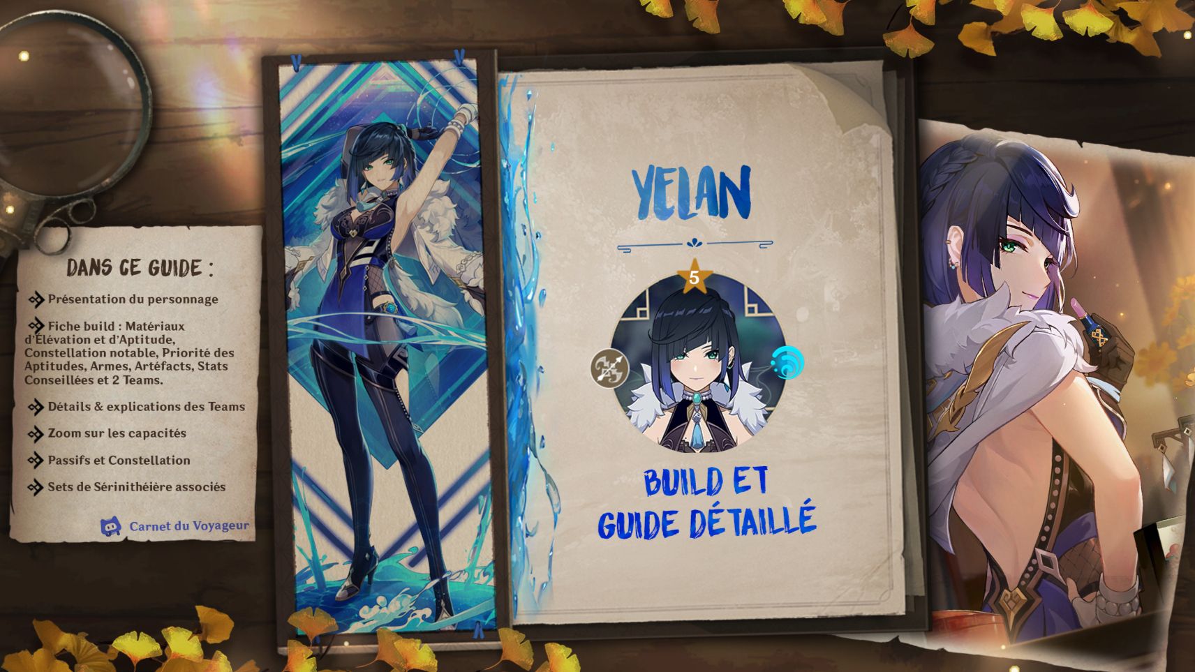 [Version 4.0] Yelan | Guide complet : Sub DPS Hydro Genshin Impact ...