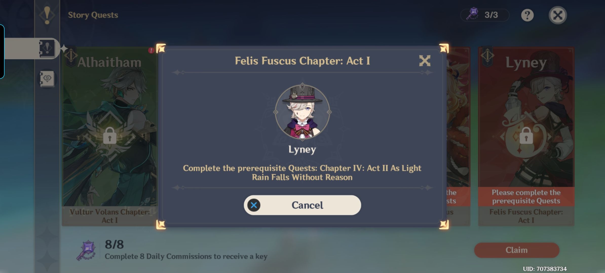 do I have to finish all archon quests to do lyneys quests? Genshin ...
