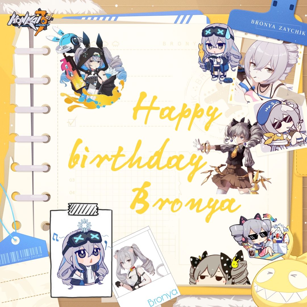 happy birthday bronya Honkai Impact 3rd | HoYoLAB