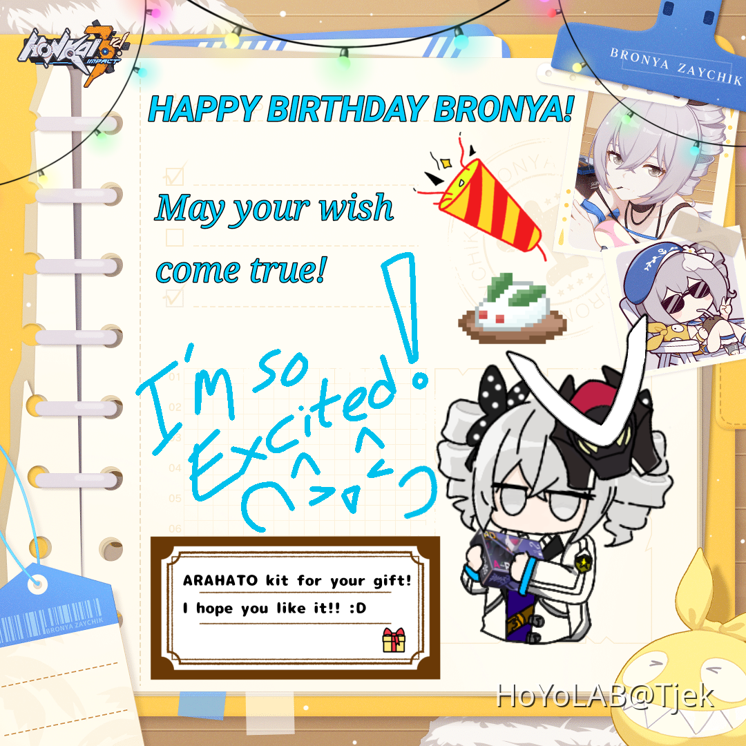 Happy Birthday Bronya!! Honkai Impact 3rd | HoYoLAB