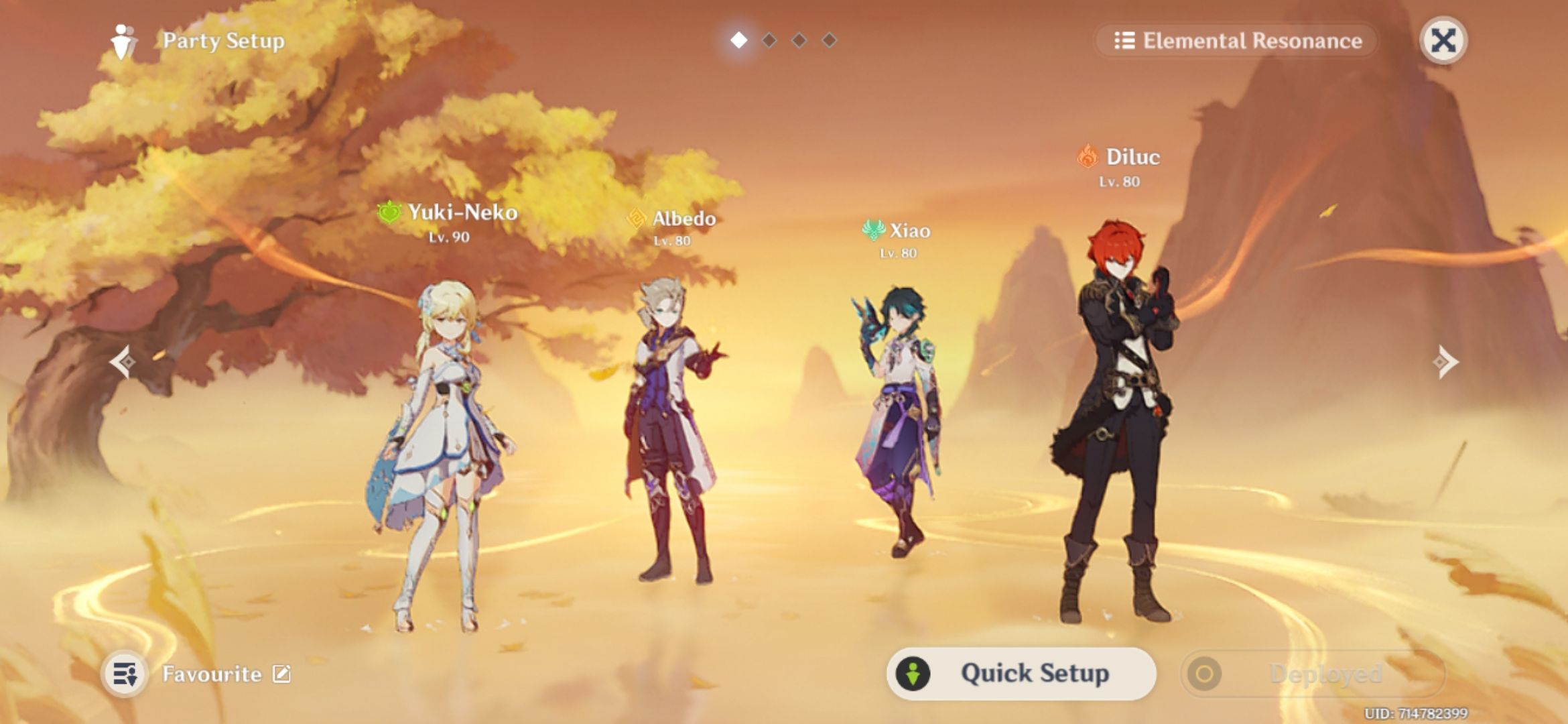 The updated team setup is so COOL! Genshin Impact | HoYoLAB