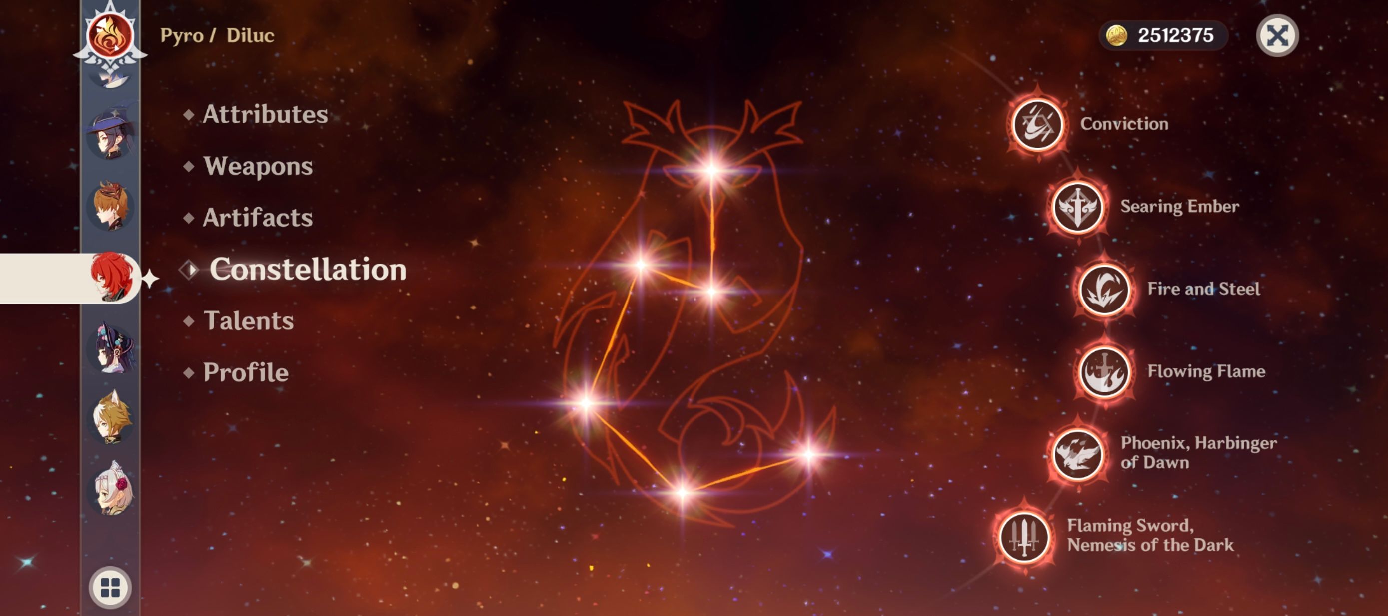 Diluc C6 Genshin Impact | HoYoLAB