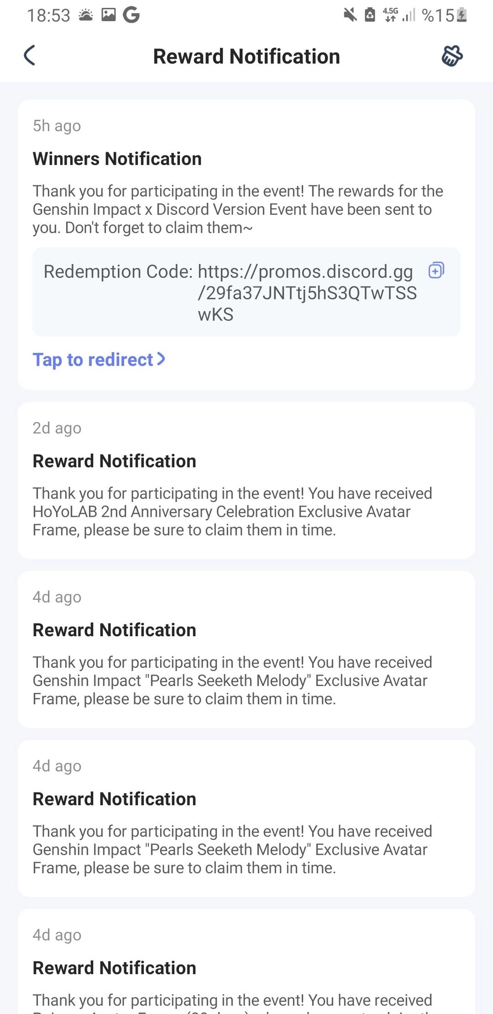 I won a discord nitro reward from genshin, does anyone want it? Genshin ...