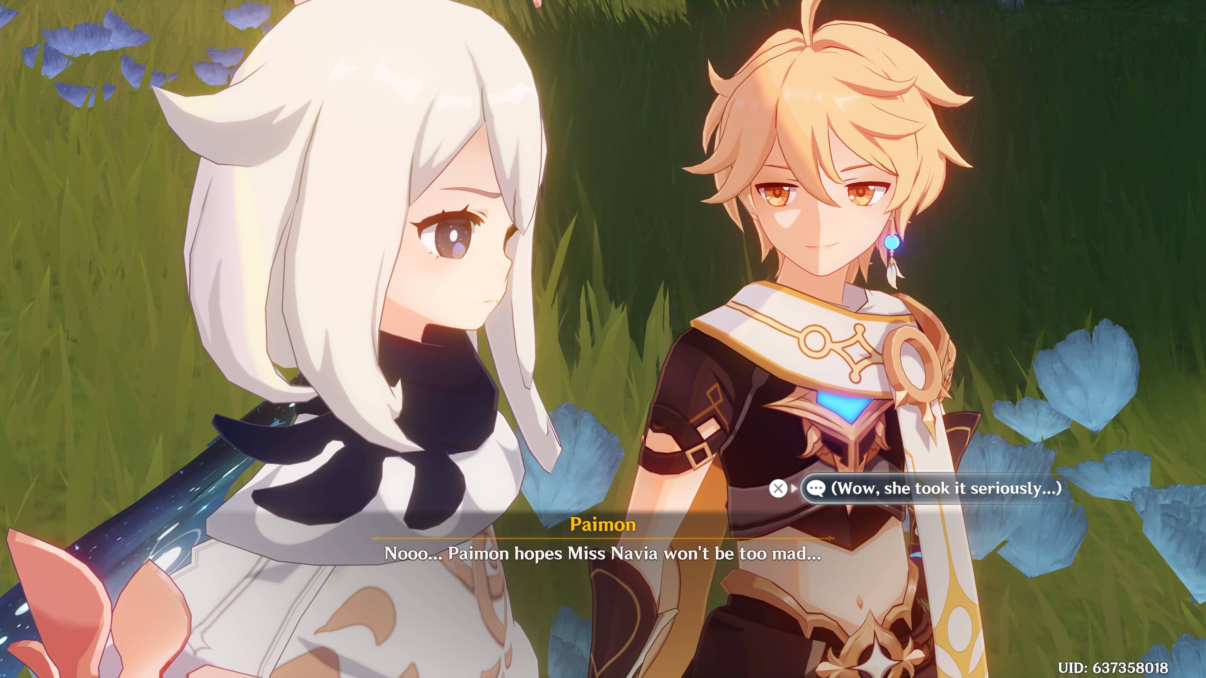 Aether's really amping up messing with Paimon Genshin Impact | HoYoLAB