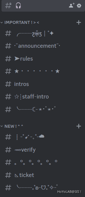 hiiiiii new discord server in the making | HoYoLAB