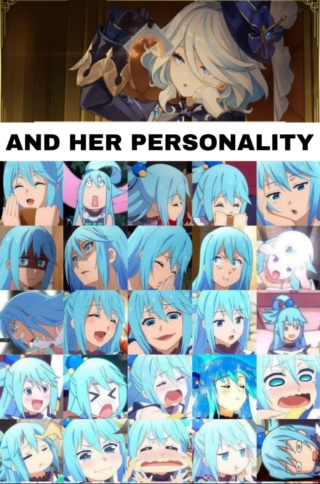 i called it .. Furina is Genshin Aqua Genshin Impact | HoYoLAB