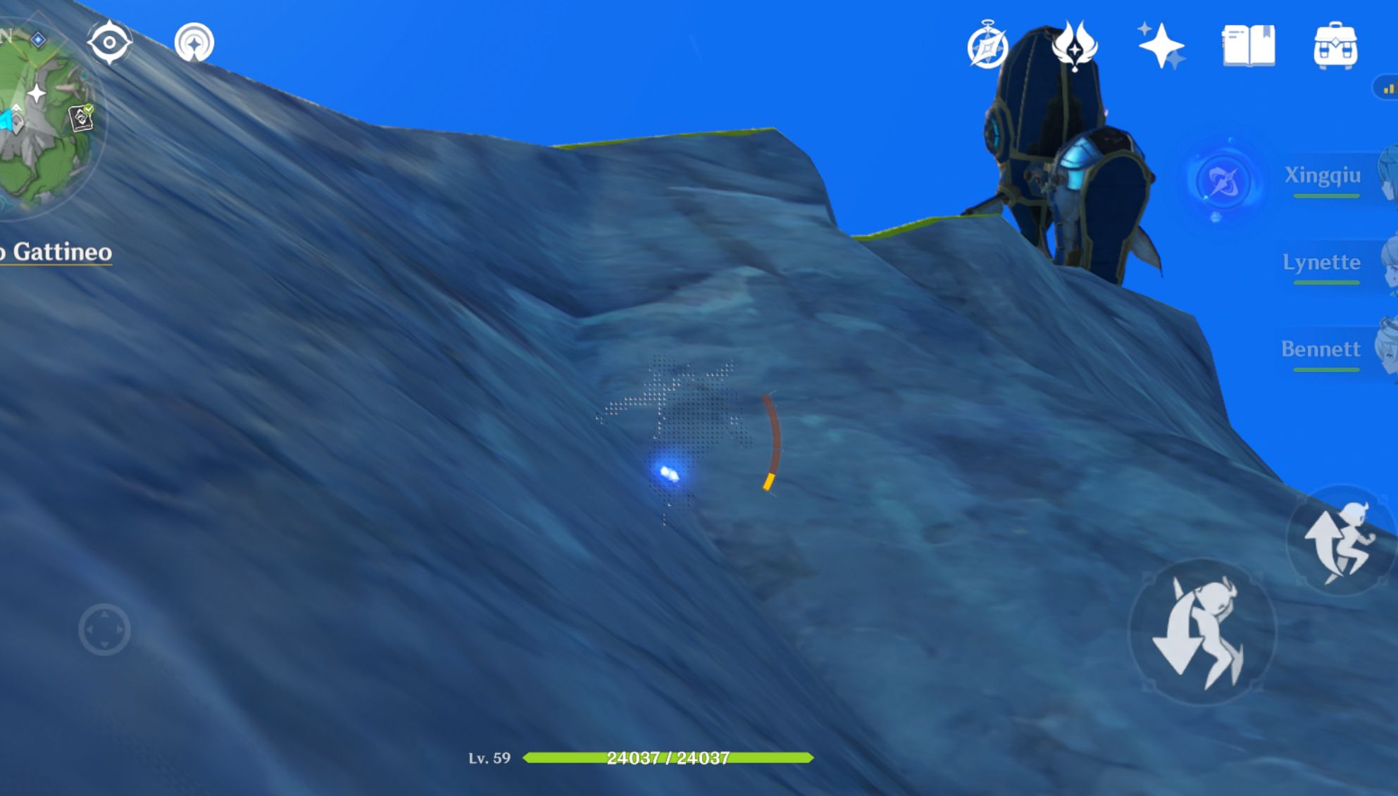 I was trying to get the checkpoint up that mountain cs i cant find the ...