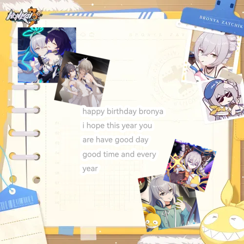 happy birthday bronya🥳🥳🥳 Honkai Impact 3rd | HoYoLAB