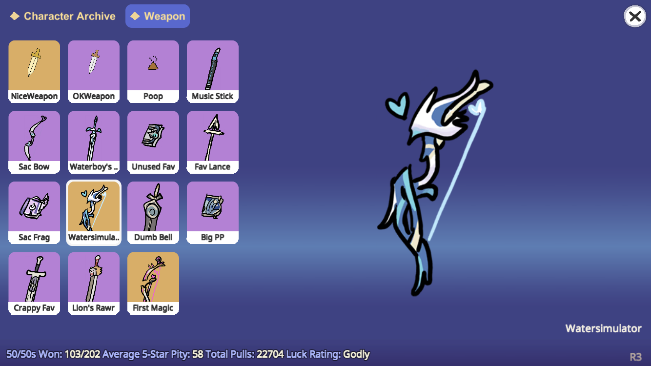 New Silly Wisher Weapons Genshin Impact | HoYoLAB