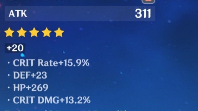 45 crit value yay Genshin Impact | HoYoLAB