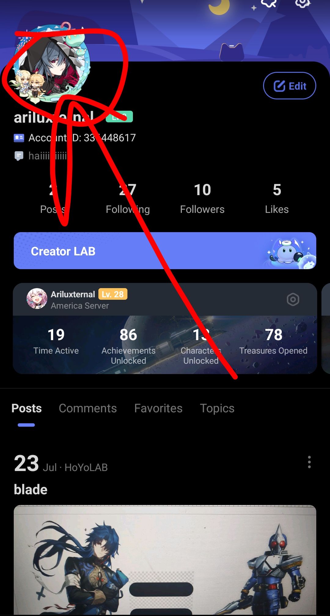 who's in my pfp | HoYoLAB