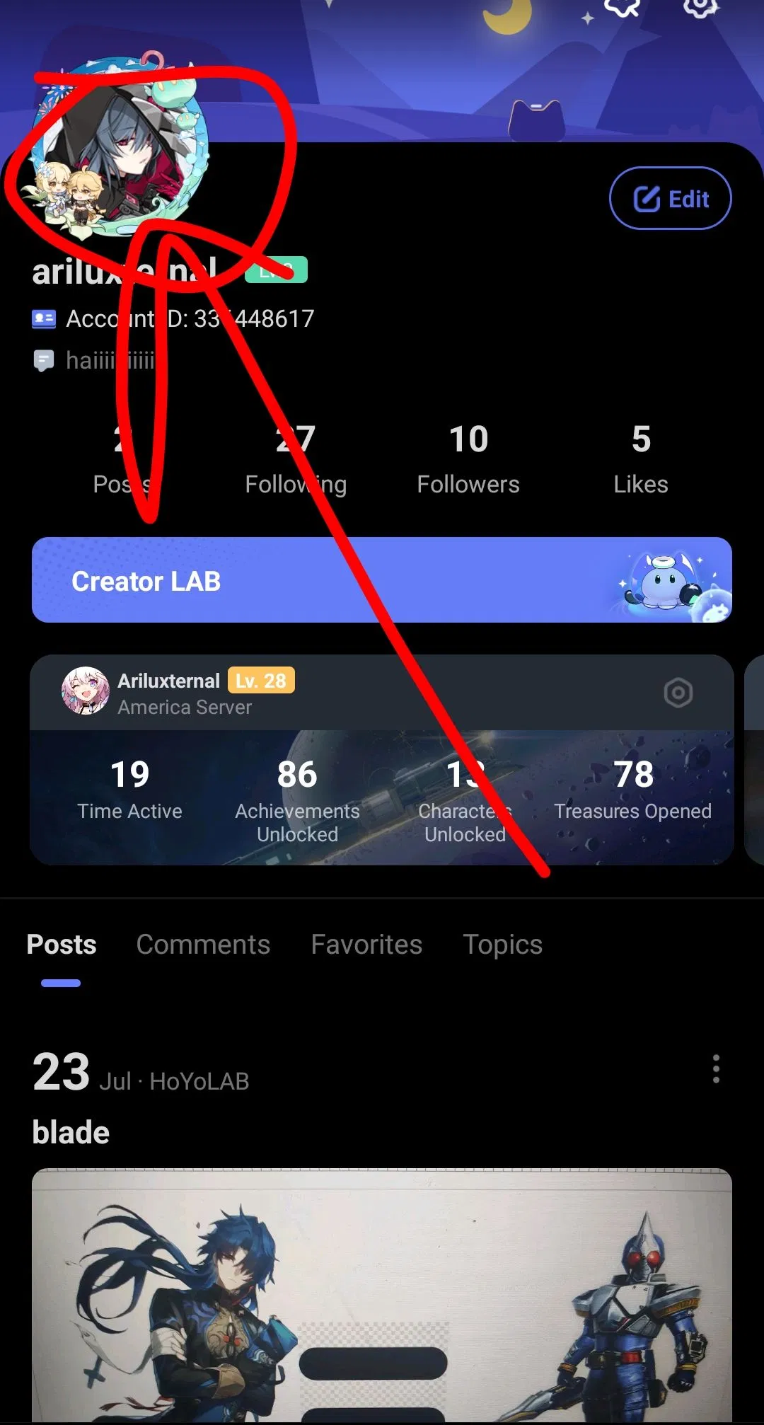 who's in my pfp | HoYoLAB