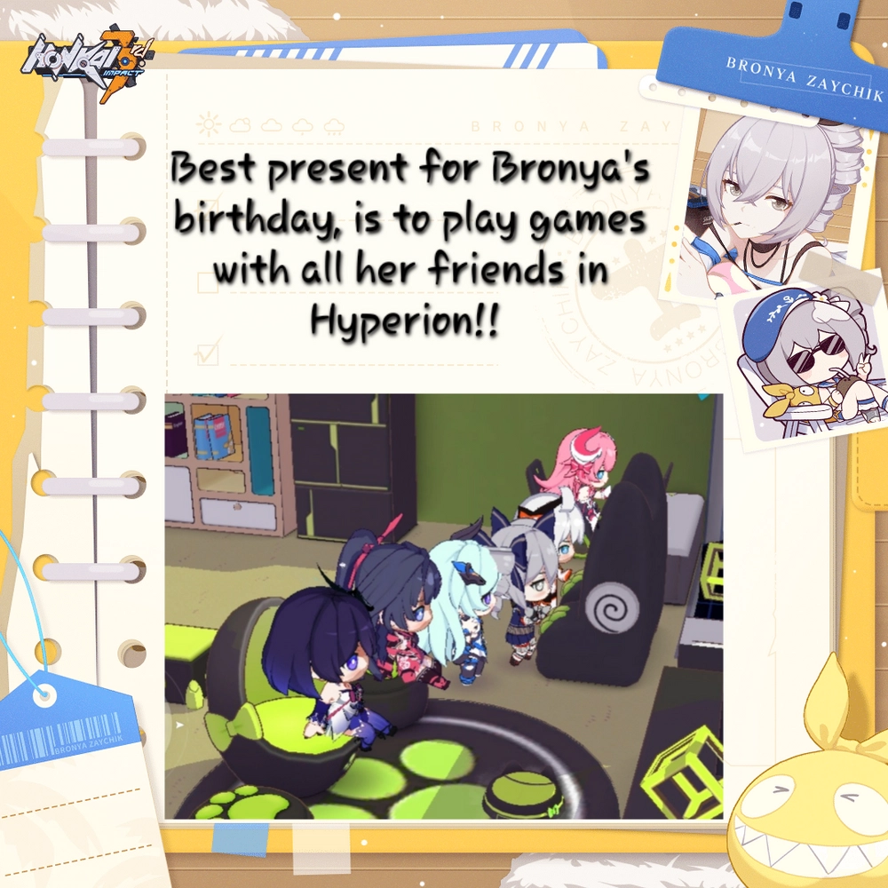 Happy Birthday, Bronya!! Honkai Impact 3rd | HoYoLAB