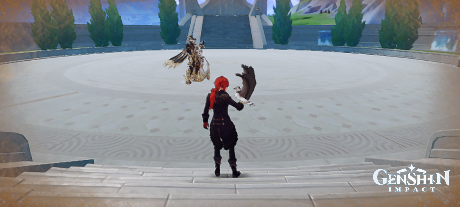 When you go to the ball, but you don't have a dance partner... Genshin ...