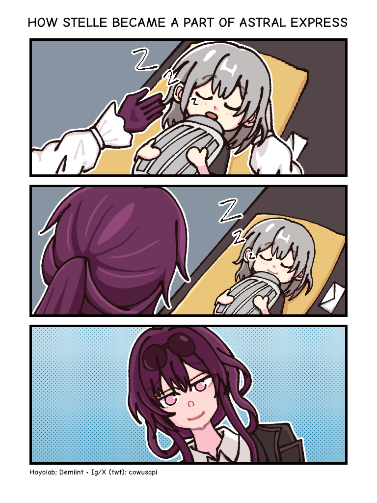 How Stelle became a part of Astral Express Honkai: Star Rail | HoYoLAB