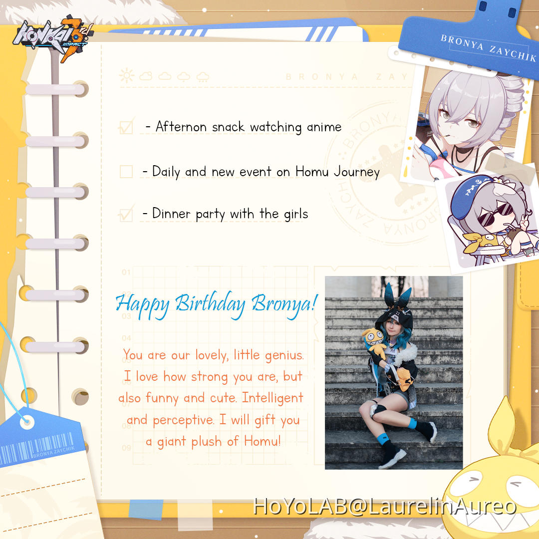 Happy BD Bronya! Honkai Impact 3rd | HoYoLAB