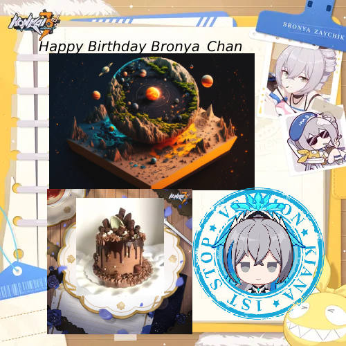 Happy Birthday Bronya_Chan Honkai Impact 3rd | HoYoLAB