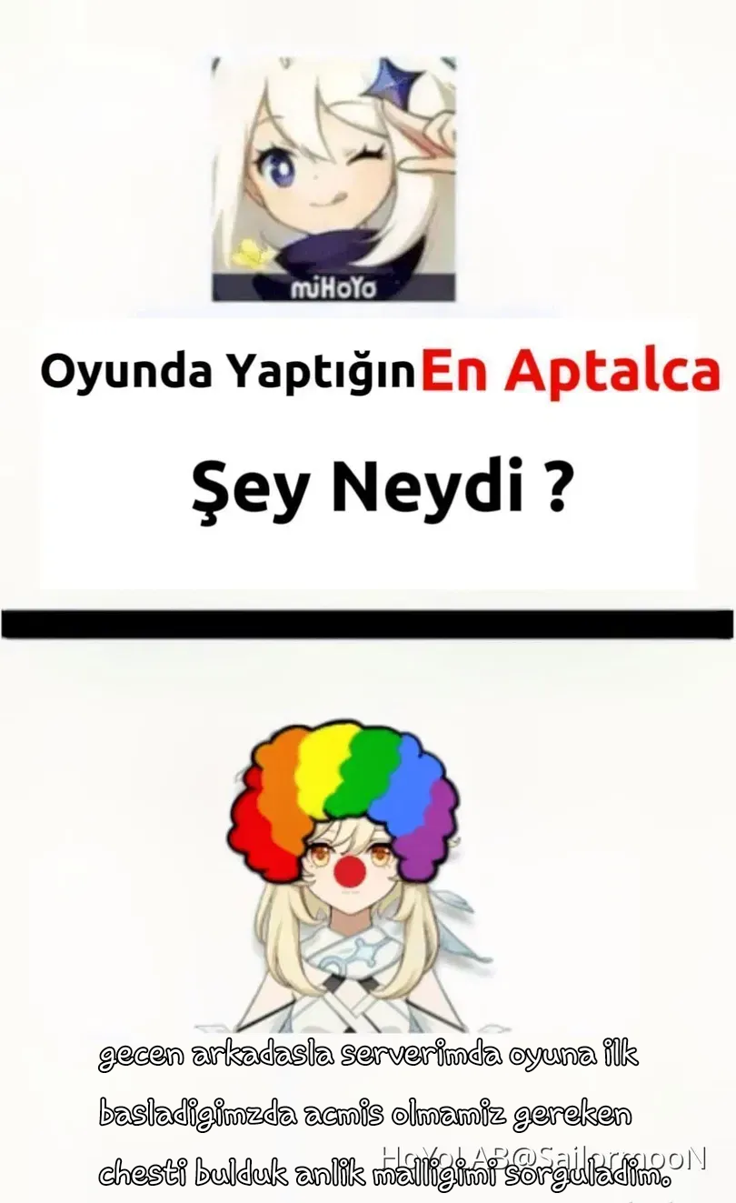 yaptigim en sacma salak sey😥 Genshin Impact | HoYoLAB