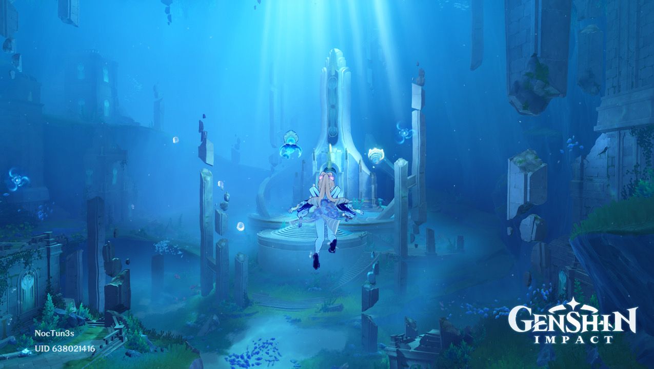 My Underwater Adventure (Part 1) Genshin Impact | HoYoLAB