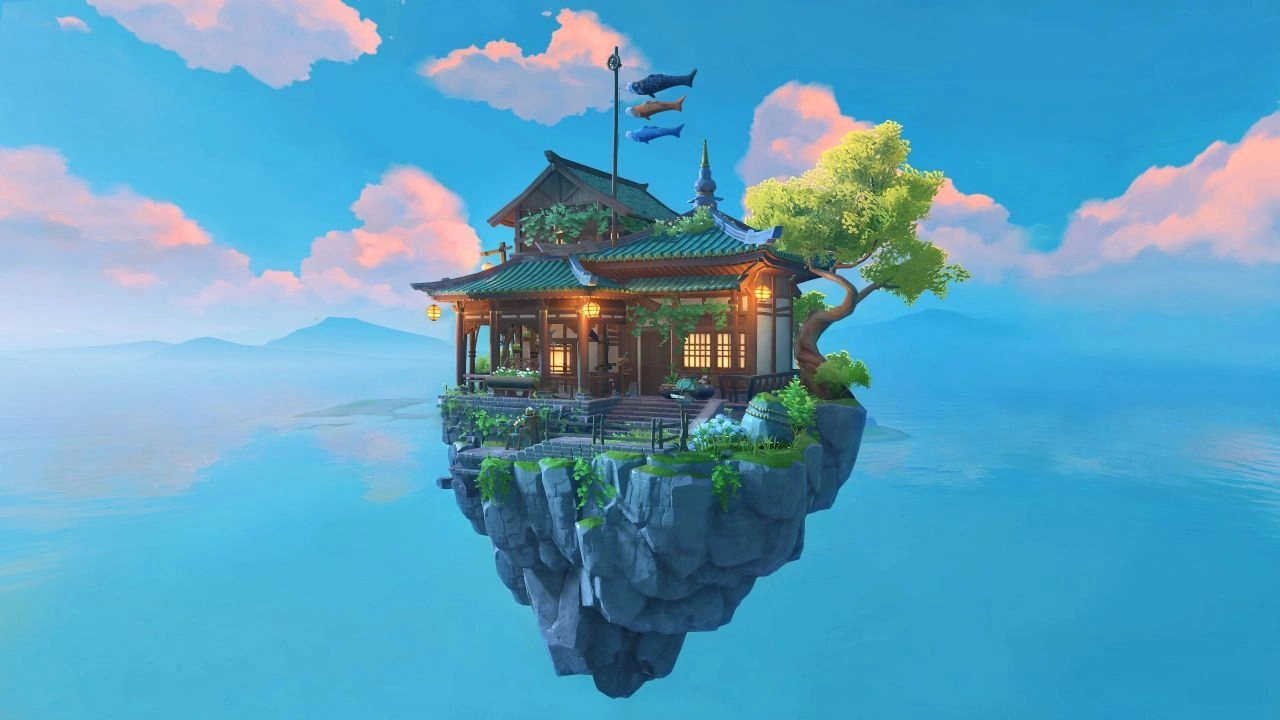 Floating Island 』by HydroSlimeTofu — ID replica code for all servers ...