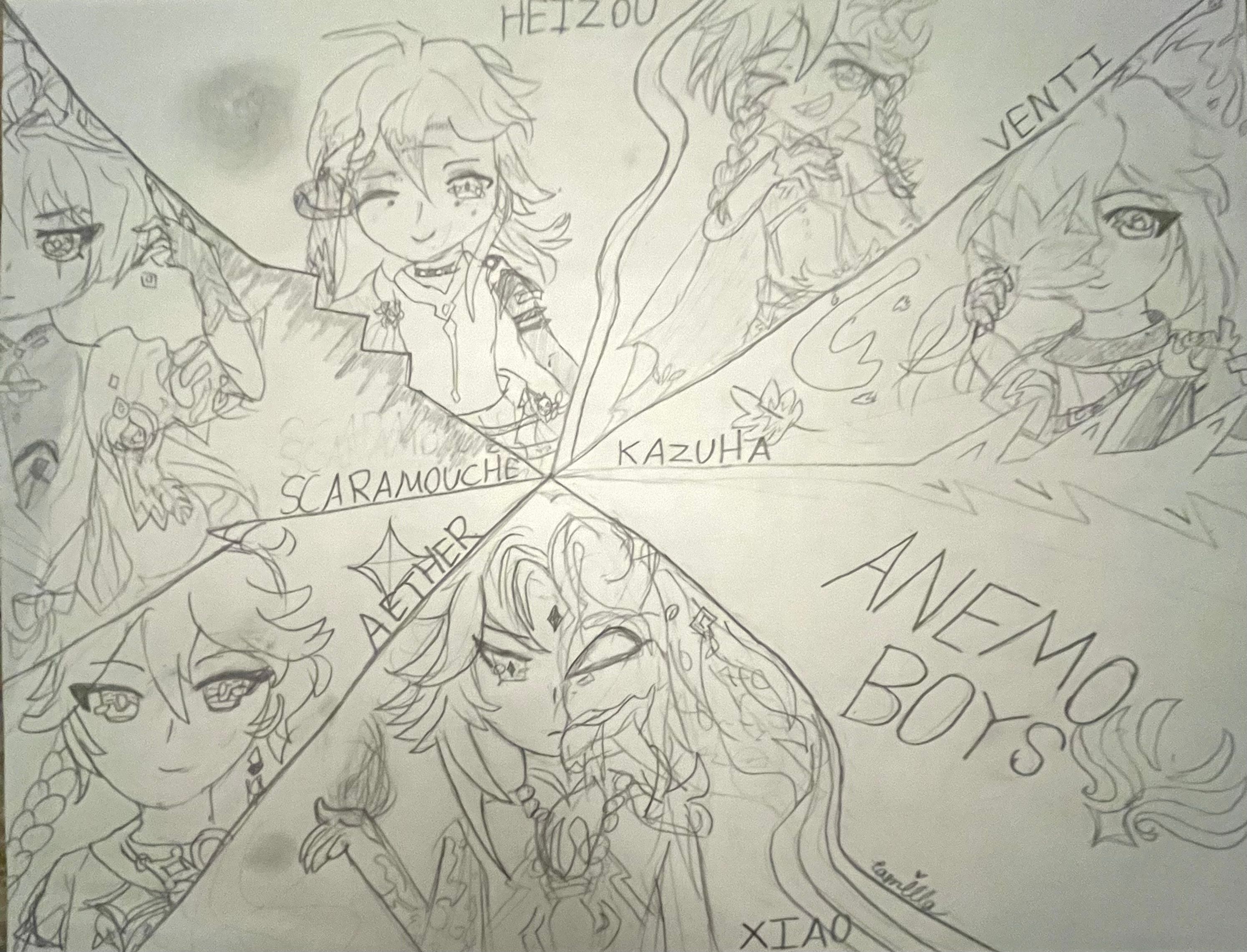 Anemo boys! (4nemo boys) Genshin Impact | HoYoLAB