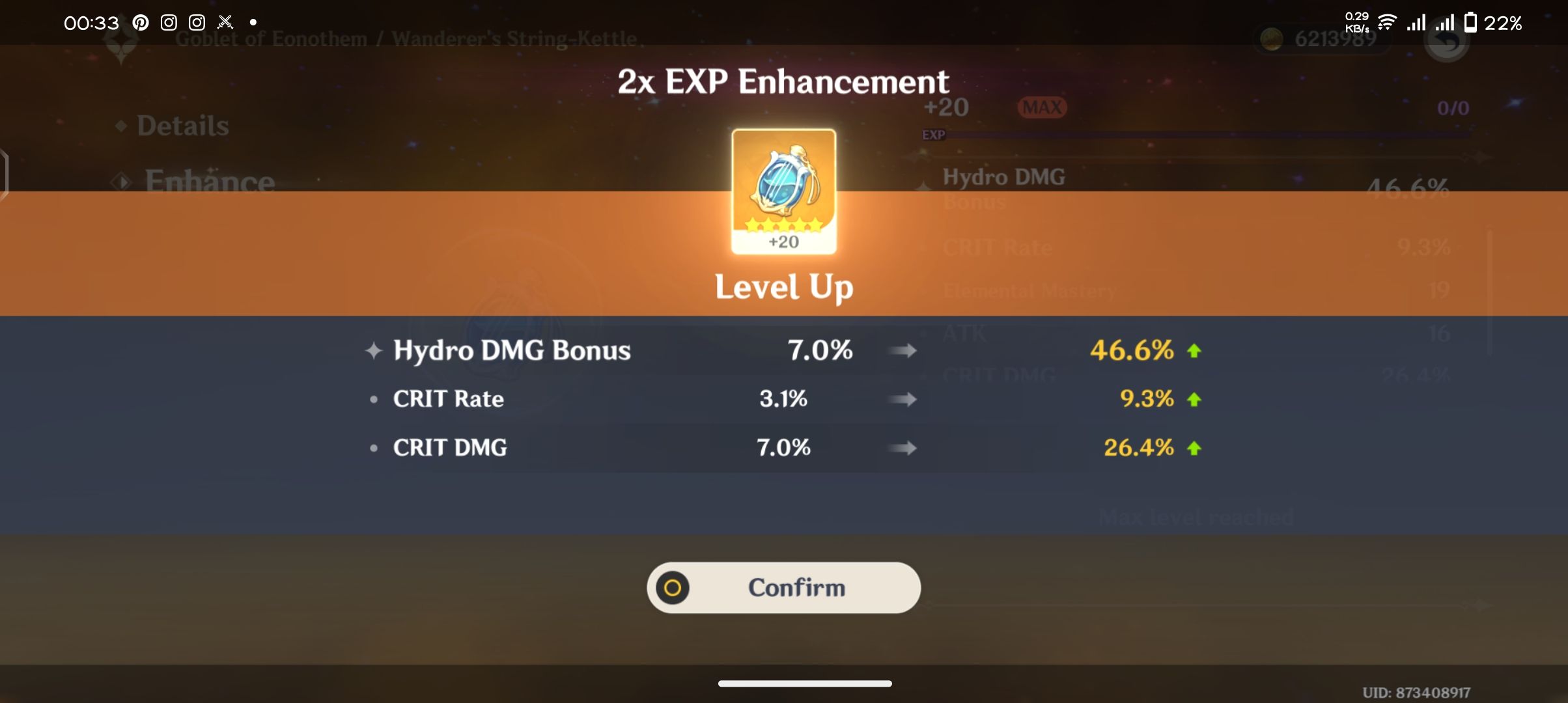 One of my few lucky rolls 😍💙 Genshin Impact | HoYoLAB