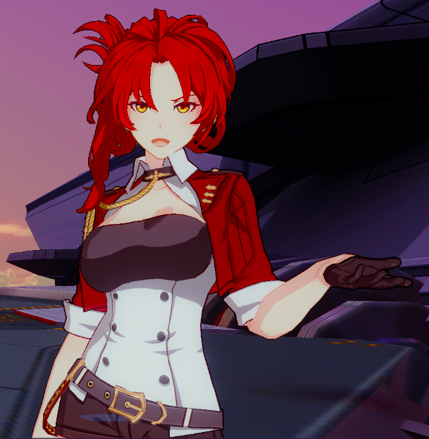 Even in this universe Himeko lookss awesome as ever Honkai Impact 3rd ...