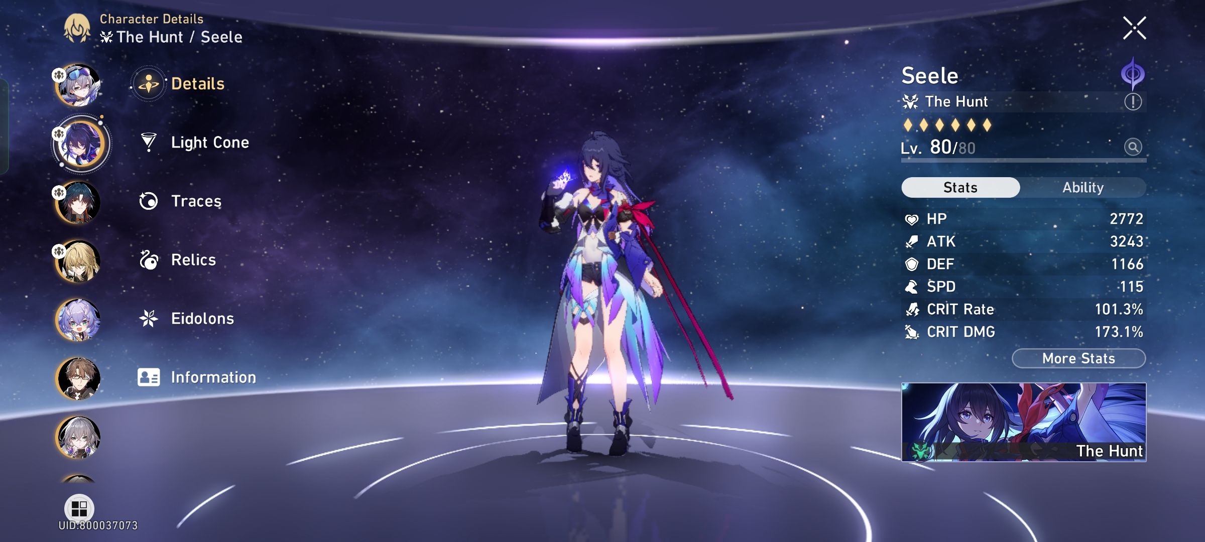 101% crit rate 😅 Honkai: Star Rail | HoYoLAB