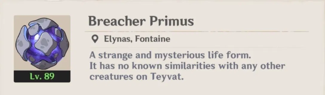 Fontaine Lore Research | Who Is the Mother of Giant Beast “Elynas”? Has ...