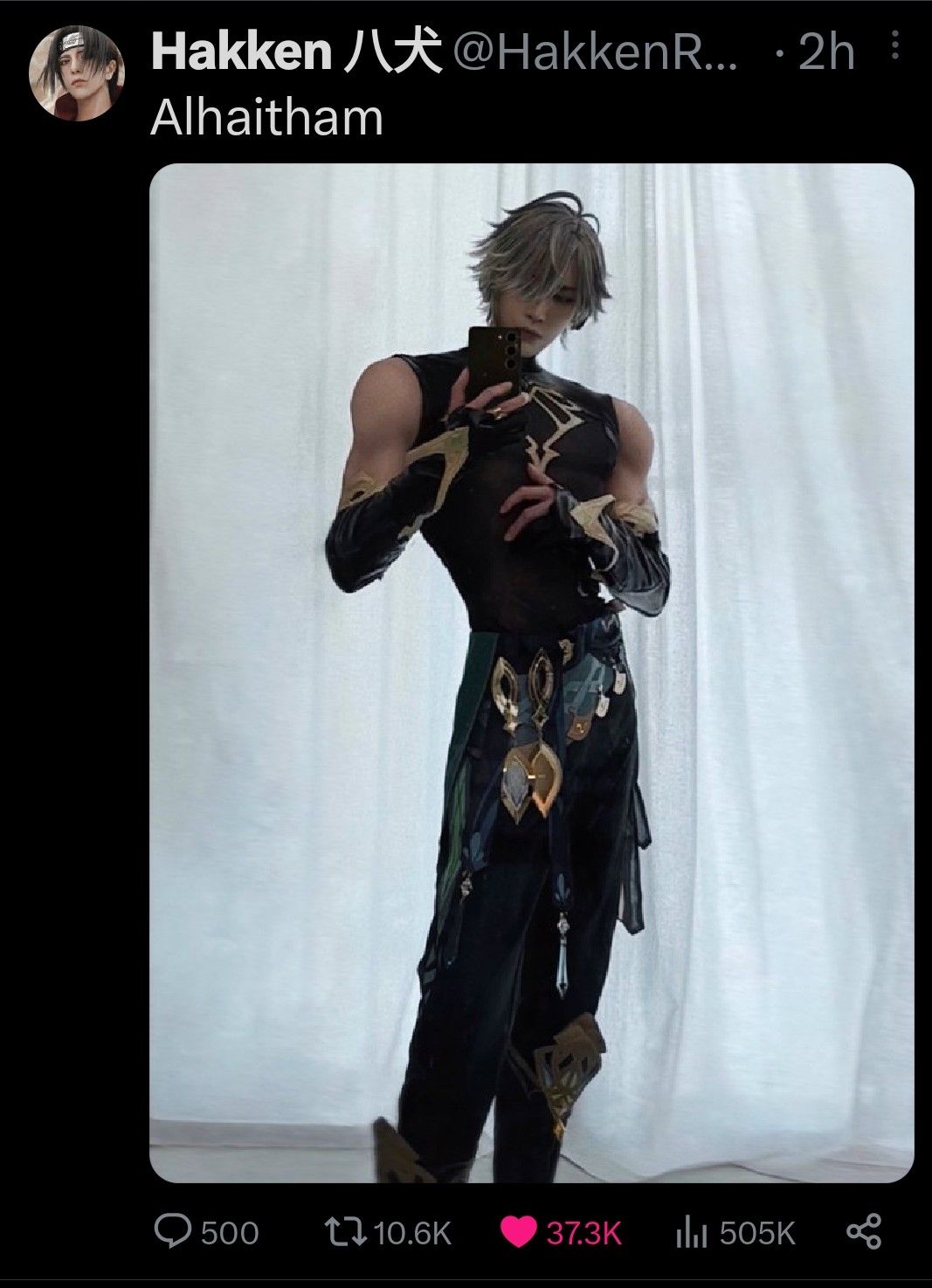 OMG MY FAVOURITE COSPLAYER COSPLAY ALHAITHAM!! Genshin Impact | HoYoLAB