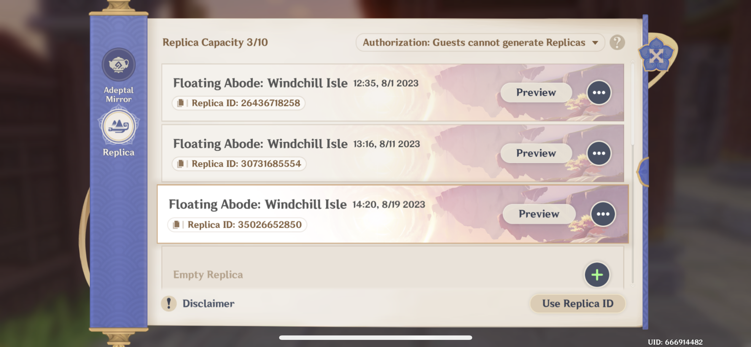 Replica codes Genshin Impact | HoYoLAB