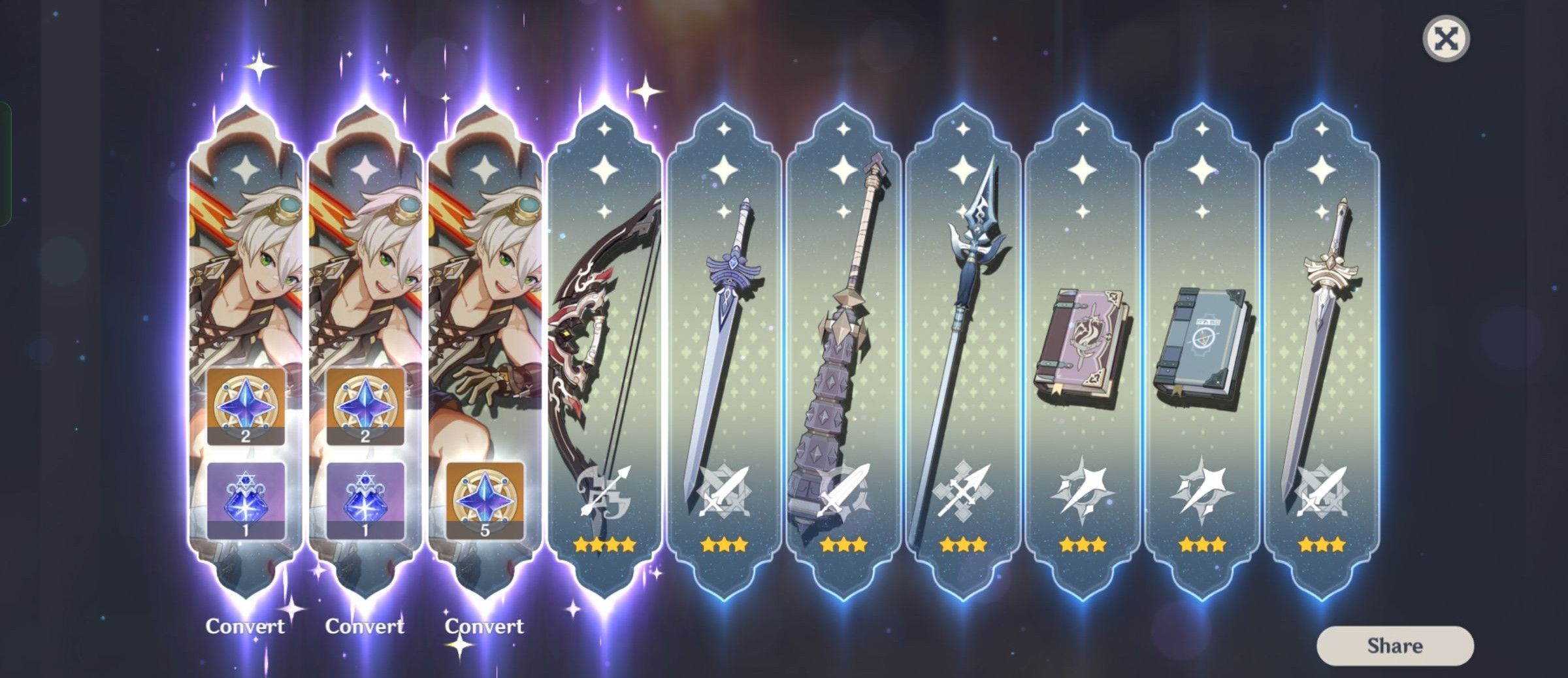 I guess this is rare...? Genshin Impact | HoYoLAB