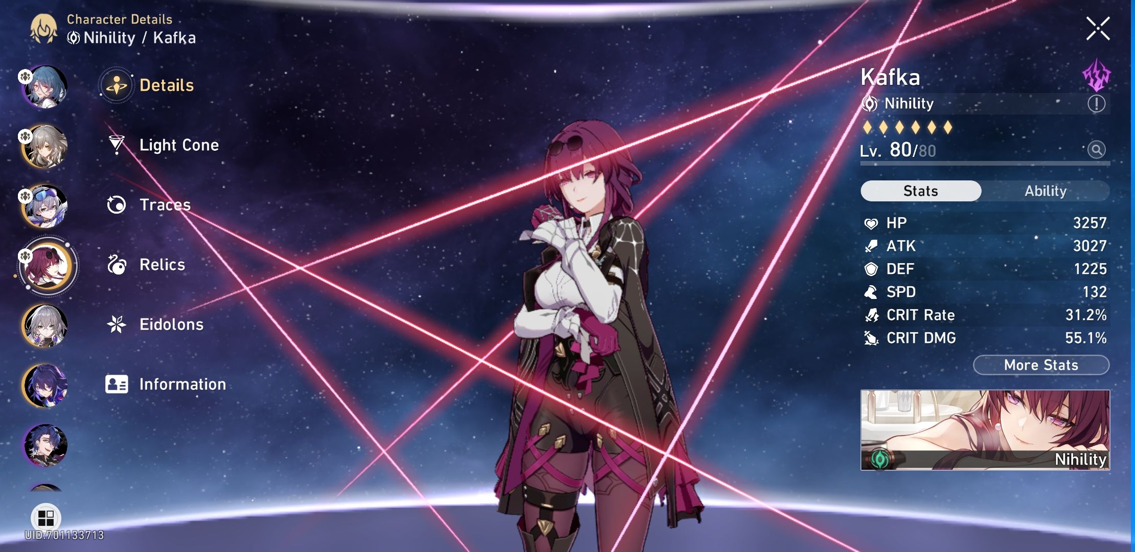 Kafka is so beautiful Honkai: Star Rail | HoYoLAB