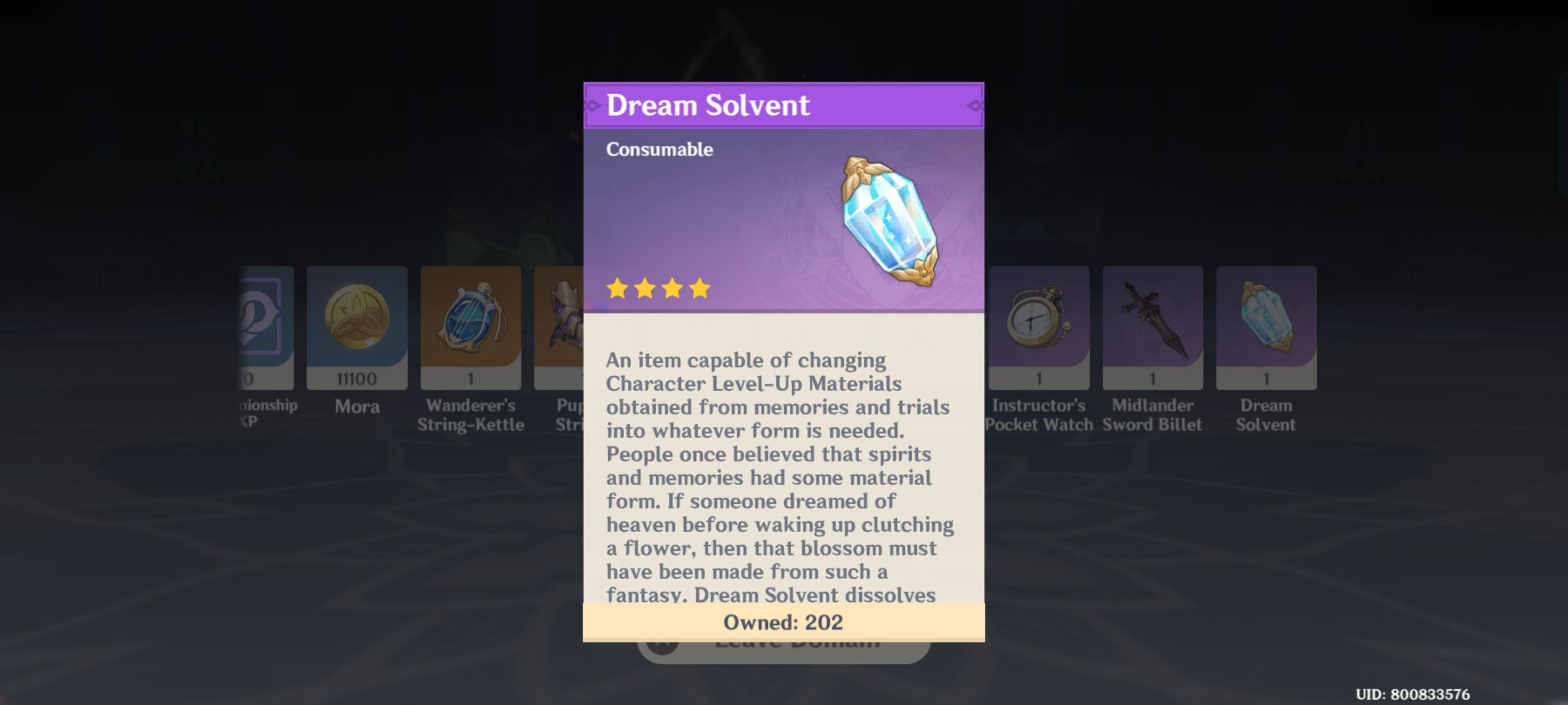 202 Dream Solvent 💀 Genshin Impact | HoYoLAB