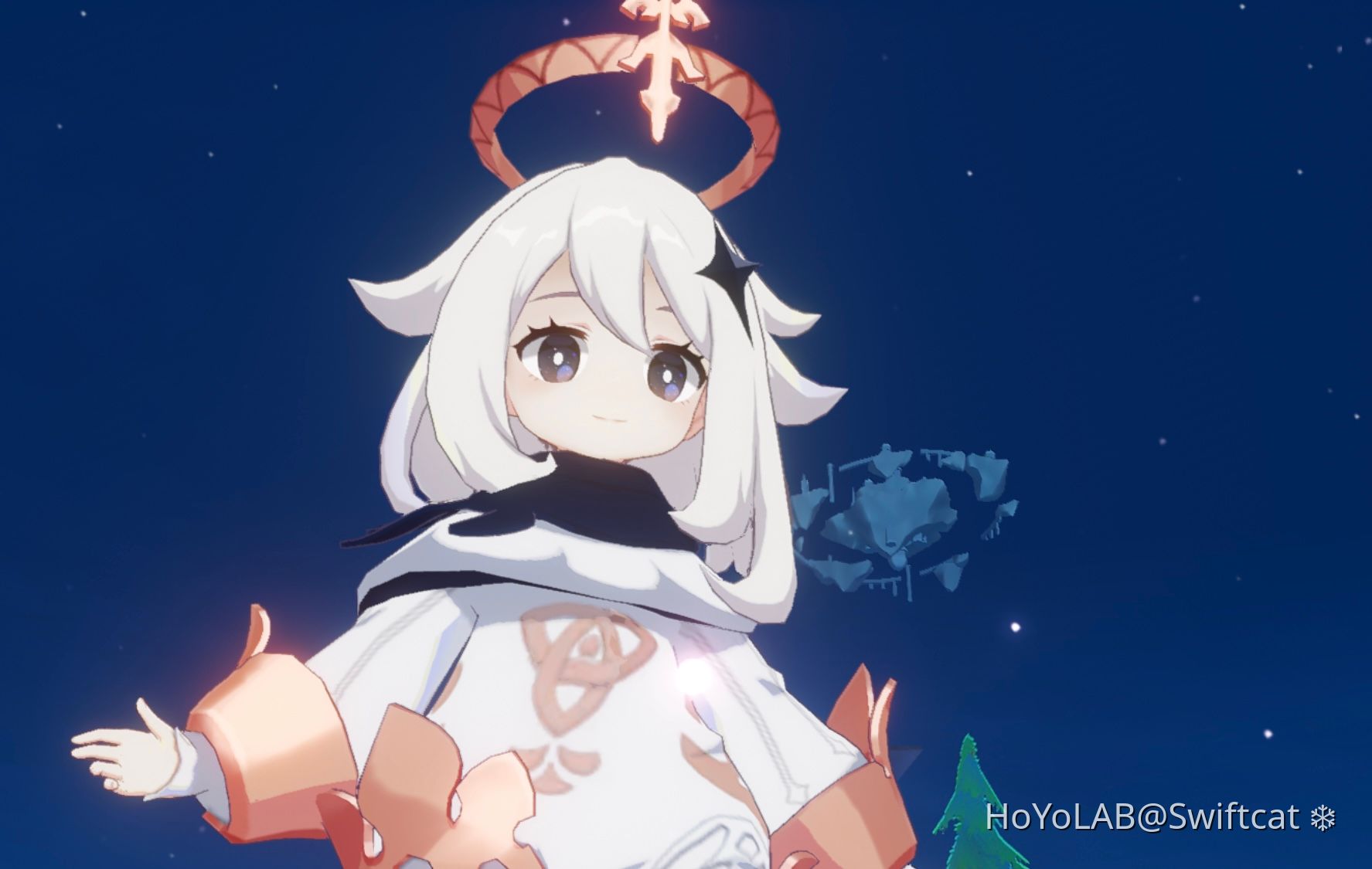 Paimon’s crown reminds me of Celestia Genshin Impact | HoYoLAB